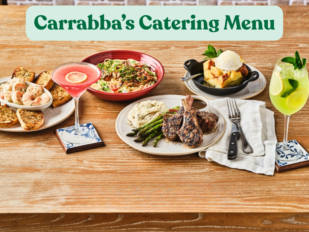 Carrabba’s Catering Menu with Prices | Food for Any Event