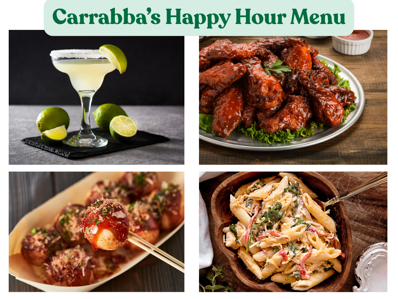 Carrabba’s Happy Hour Menu with Prices | Food & Drink Deals